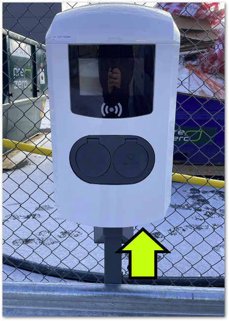 Installation guide for a ChargePoint configured Alfen station